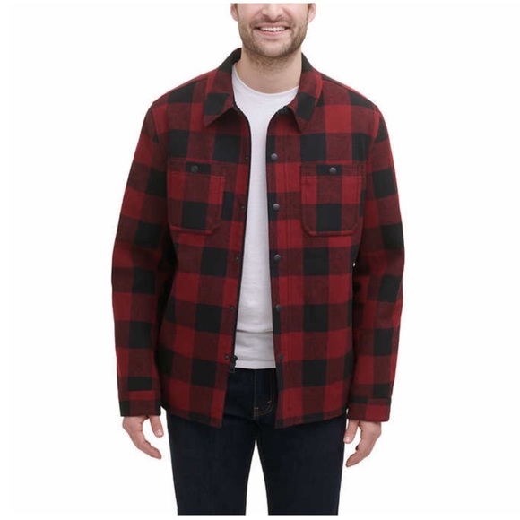 G.H. Bass & Co. | Jackets & Coats | Gh Bass Men Fleece Lined Shirt ...